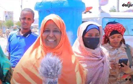 Former Minister Sahra Kiin in Laascaanood: Today is a pleasant & happy ...